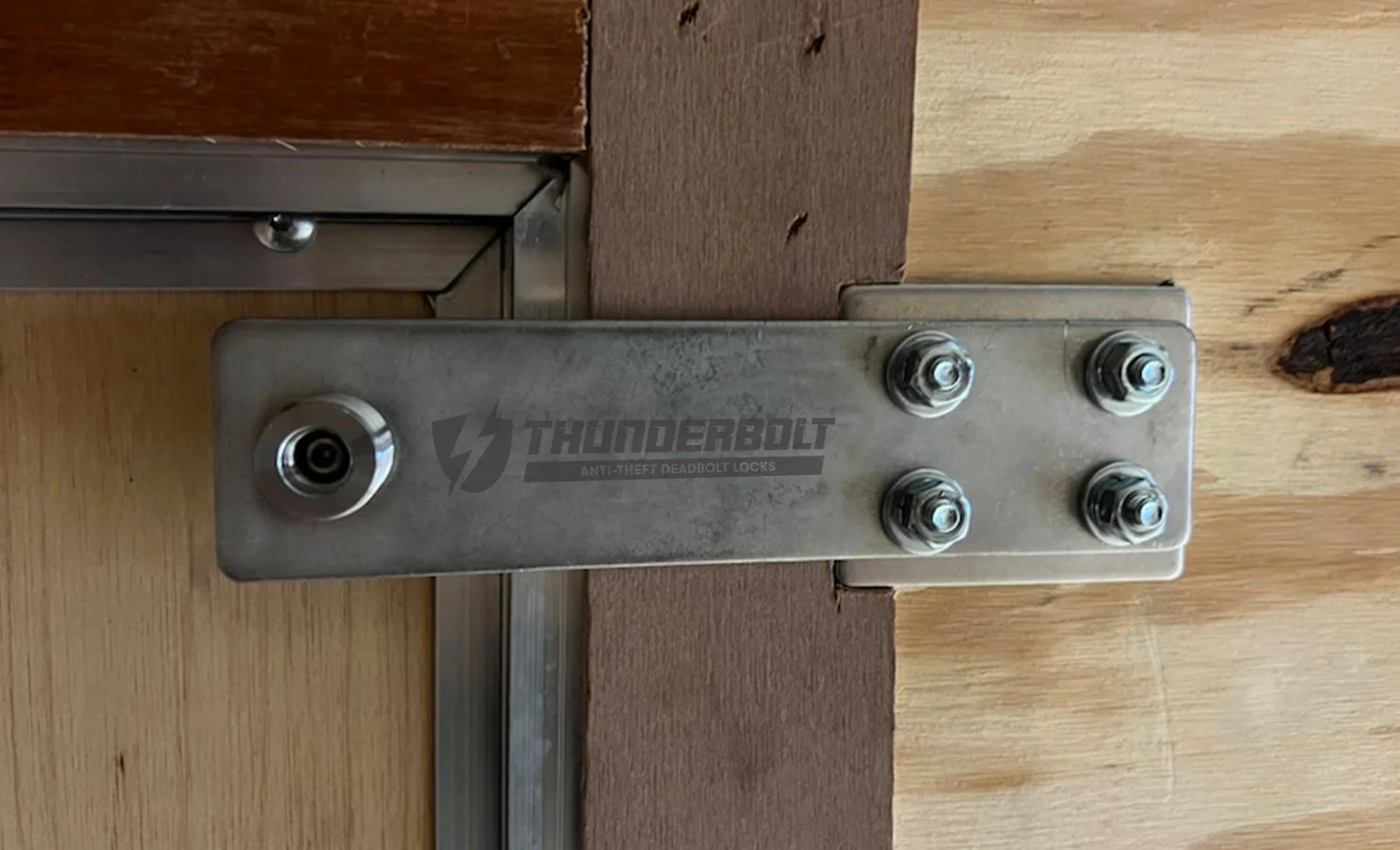 Thunderbolt Anti-Theft Deadbolt Locks secure work vans, adventure vans ...