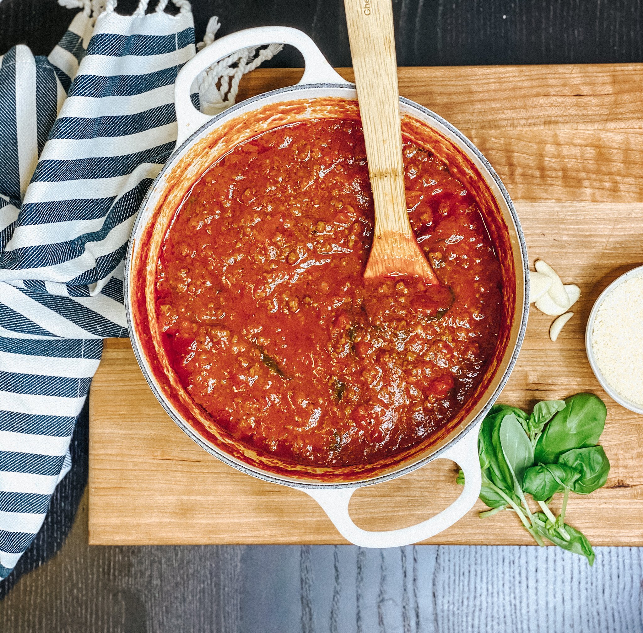 mama bear's easy red meat sauce recipe — cerriously
