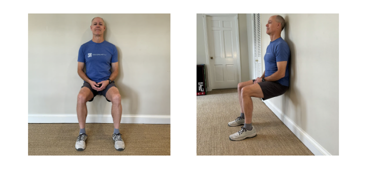 Wall Sit — SecondFifty | Fitness Resources for People Over Fifty
