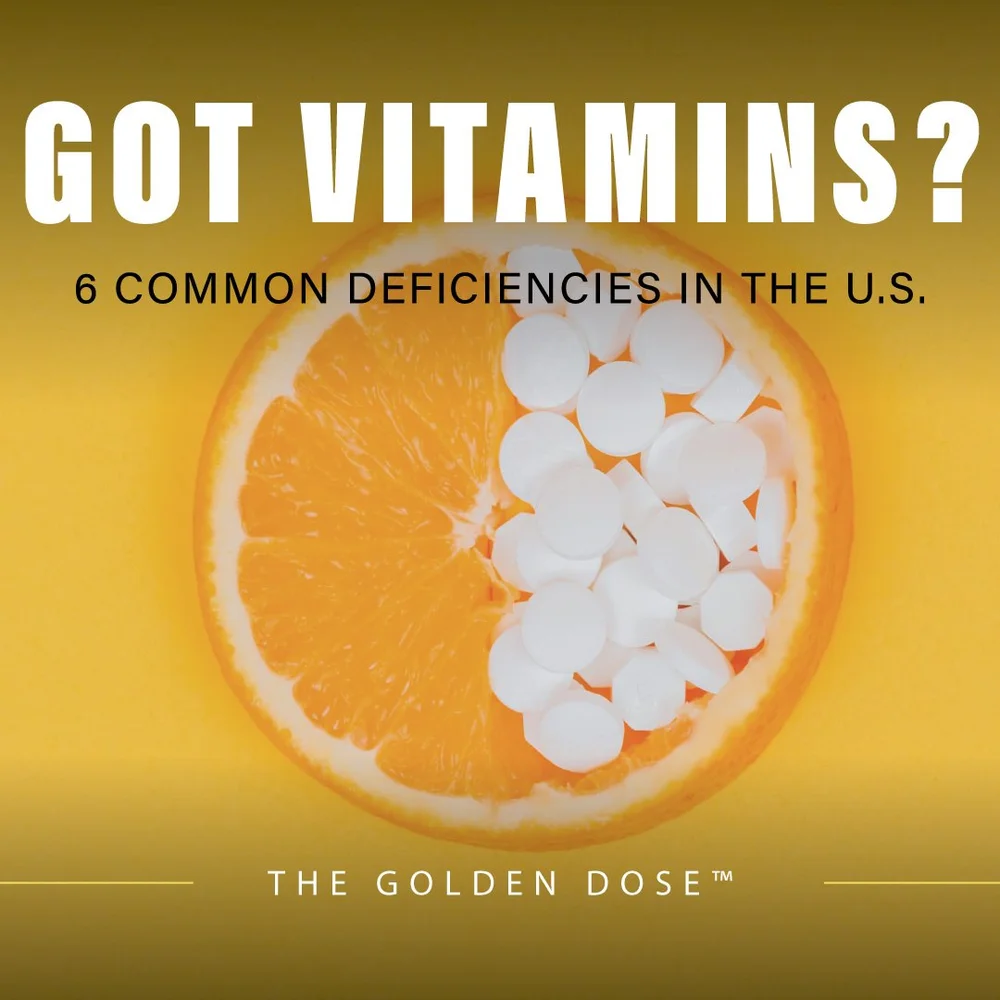 What Are the Most Common Vitamin Deficiencies in the U.S.? — The Golden ...