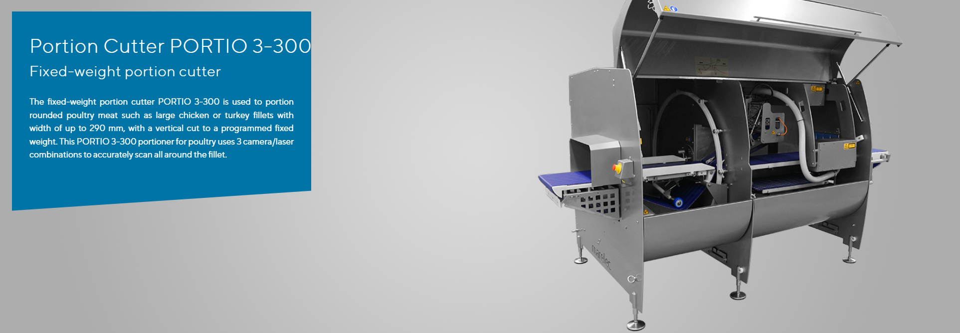 Portion Cutter PORTIO 3-300 — Oestergaard