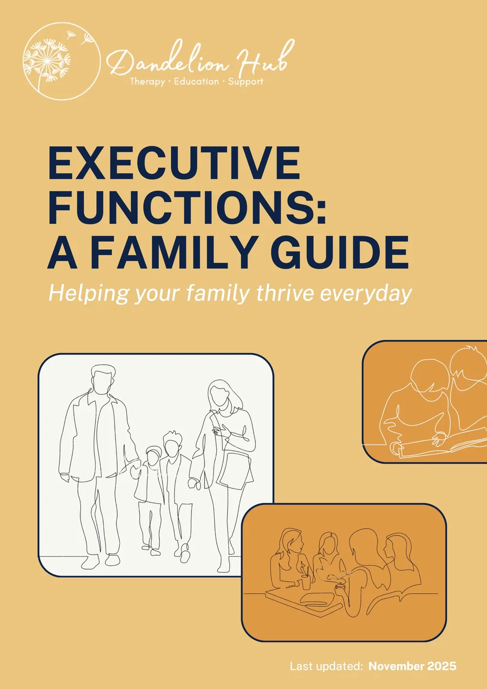 Dandelion Hub Executive Function Resources — Executive function therapy ...