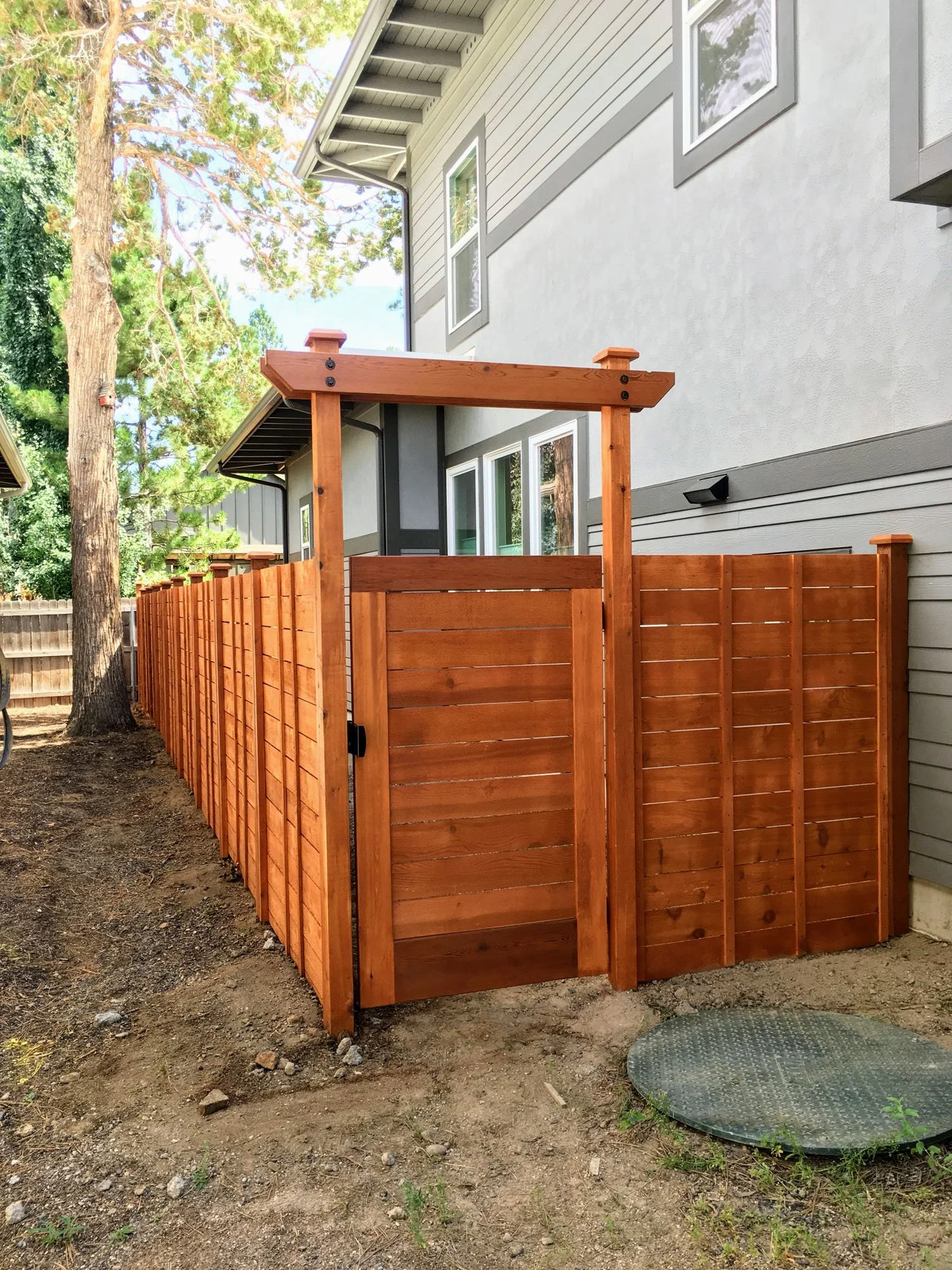 Cedar Gates, Bend, OR — Cedar And Stone Artisans