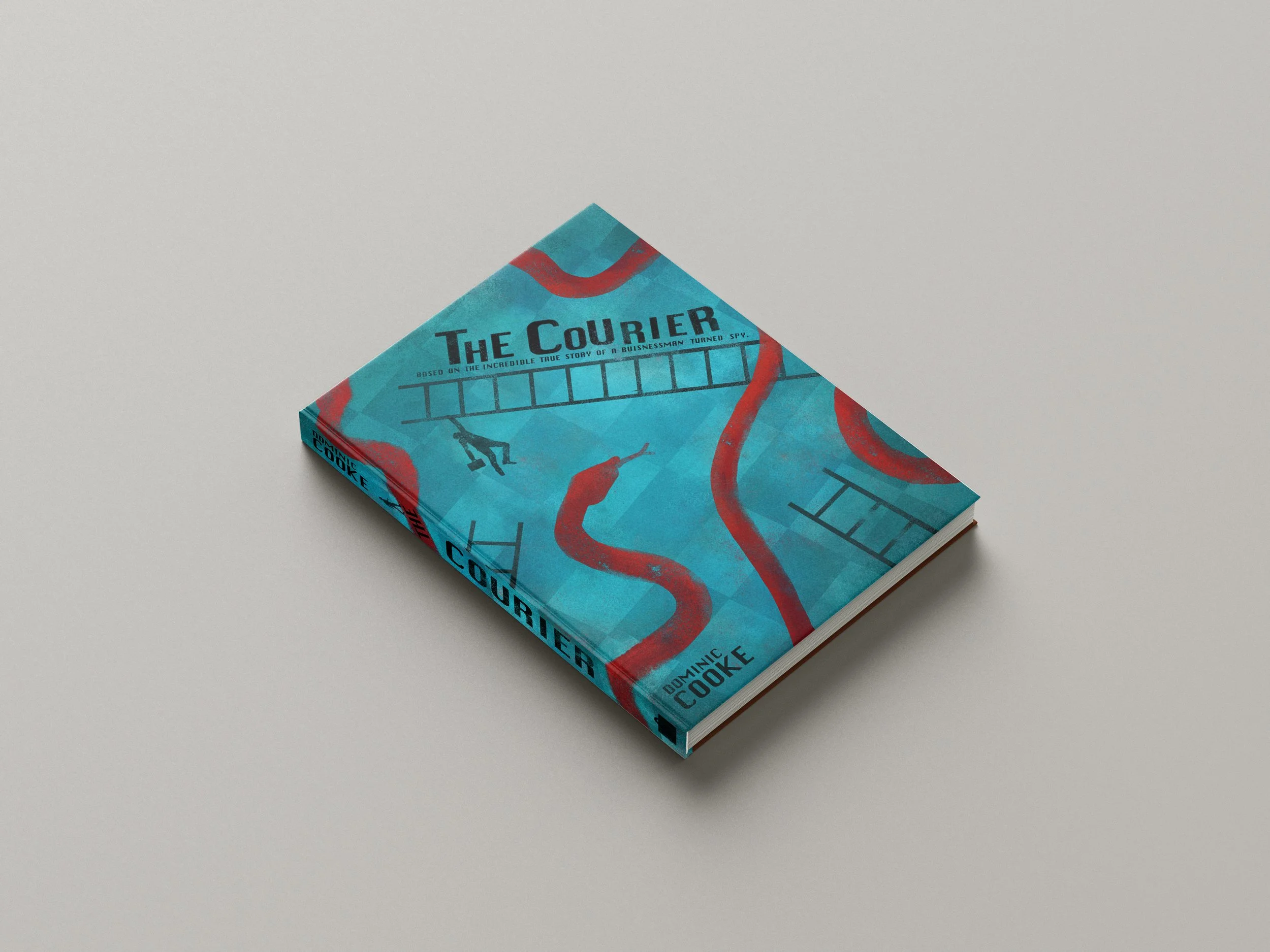 The Courier - Book Cover — Alicia Perkins