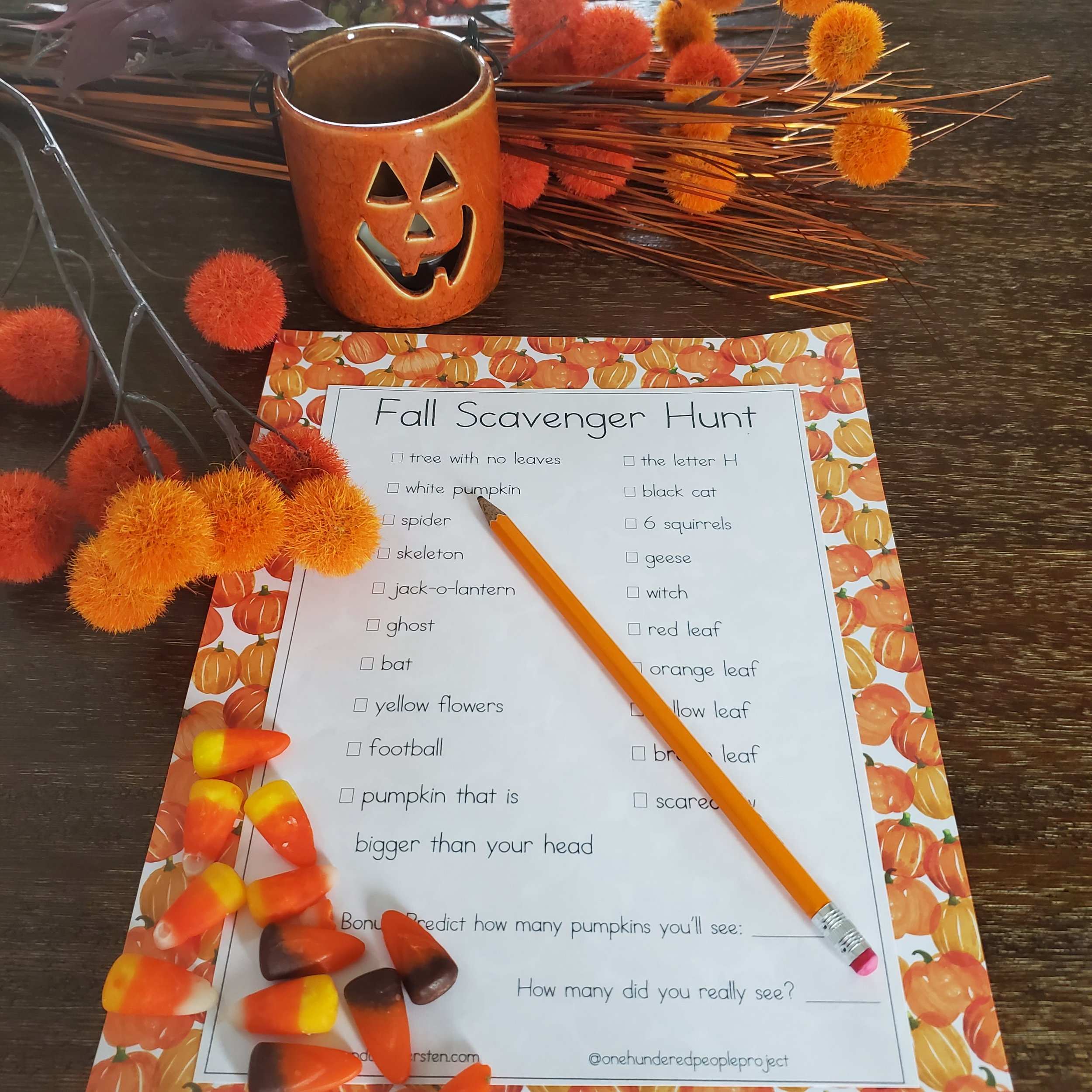 Fall Scavenger Hunt — amandawettersten.com