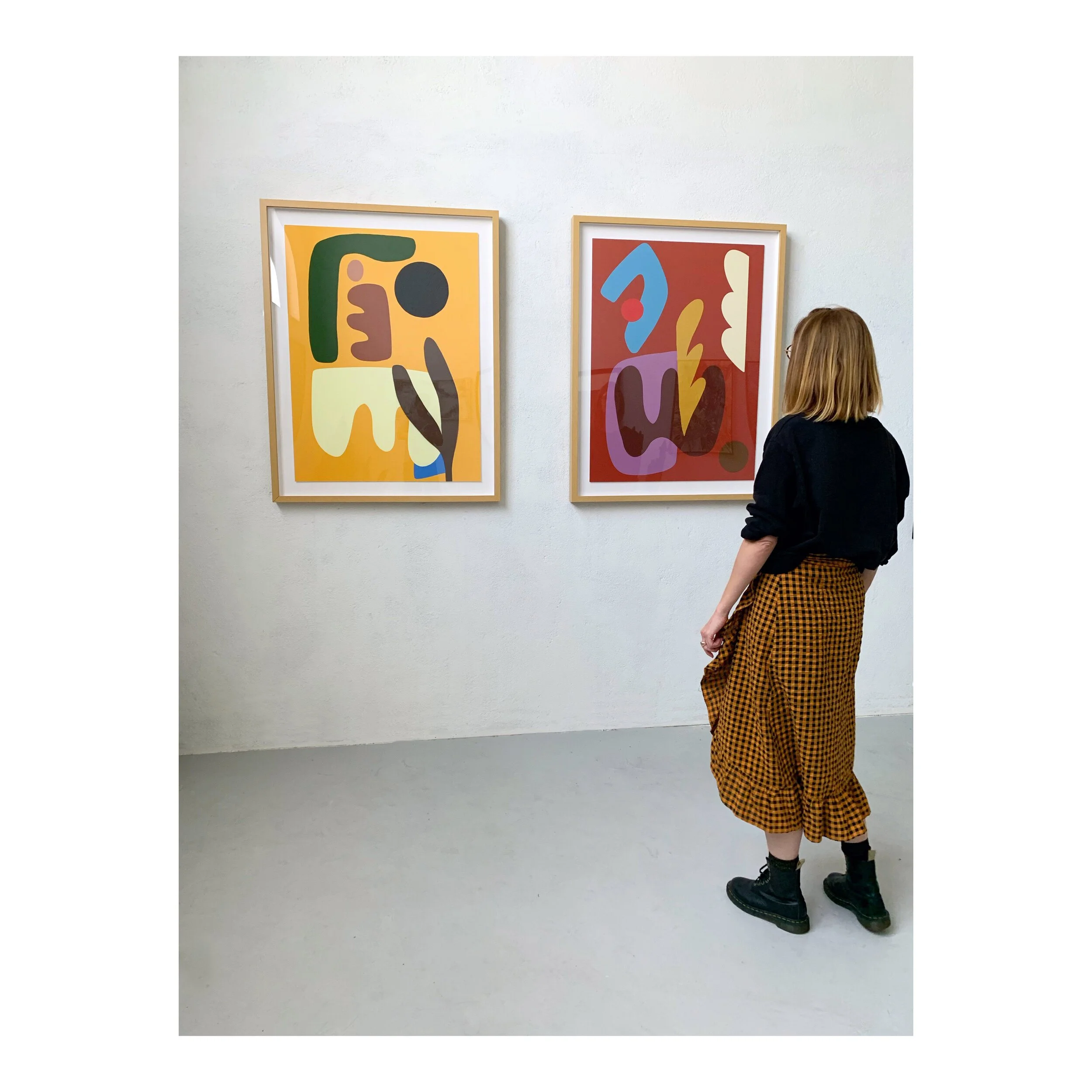 Overlapped Textiles II — VISUAL CONTRAST | ART + DESIGN STUDIO