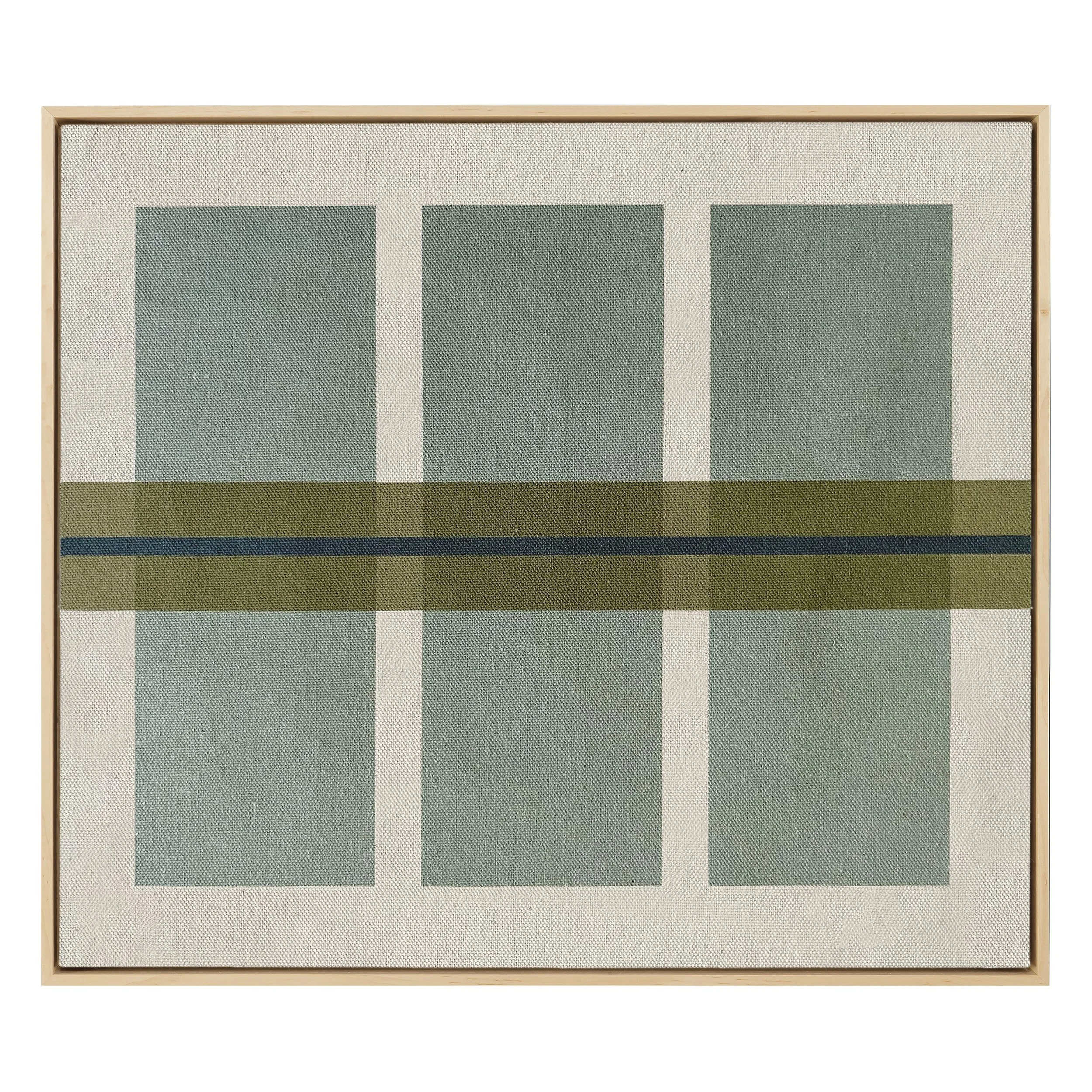 Burlap Cube II — VISUAL CONTRAST | ART + DESIGN STUDIO