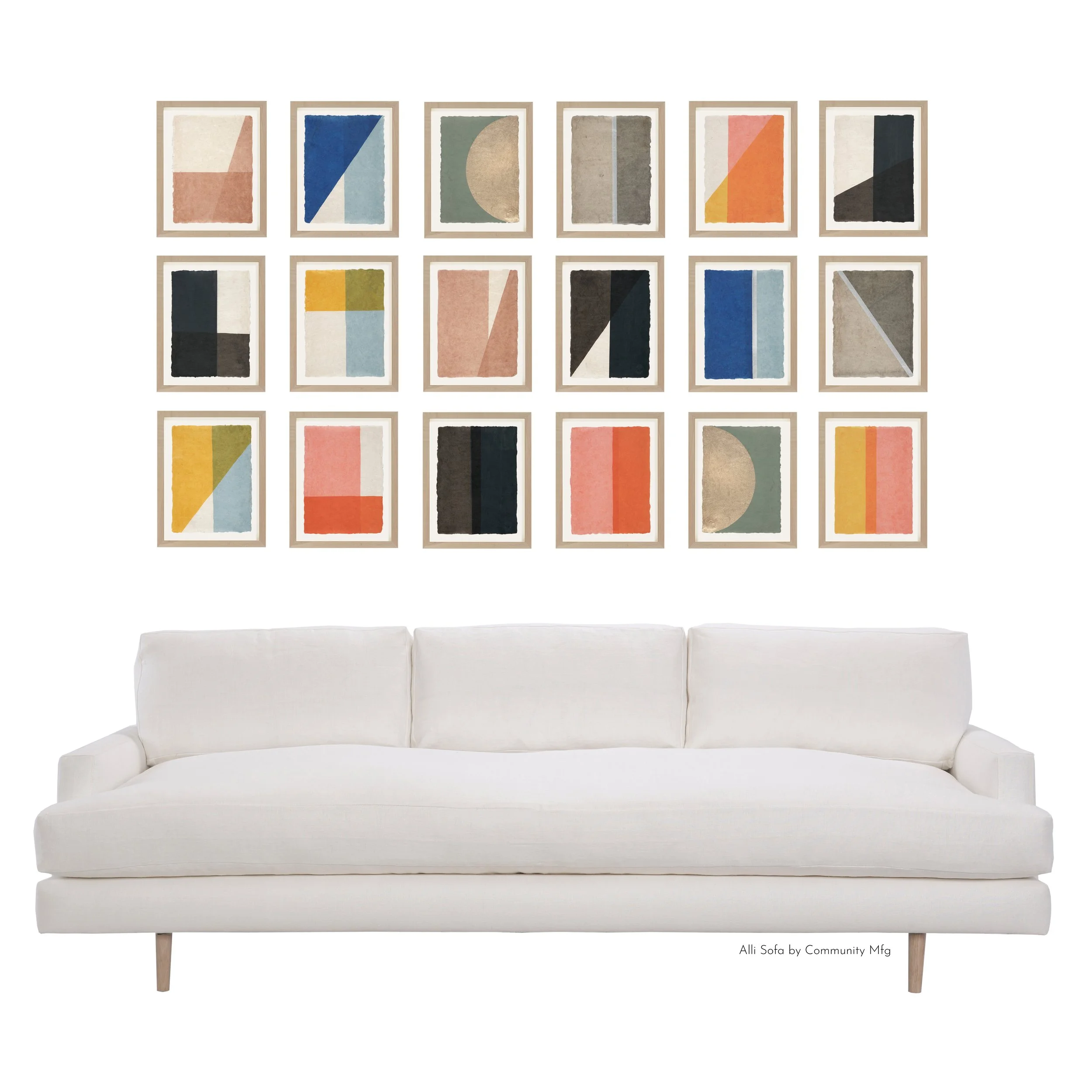 Mini Screen Print XVIII — VISUAL CONTRAST | ART + DESIGN STUDIO