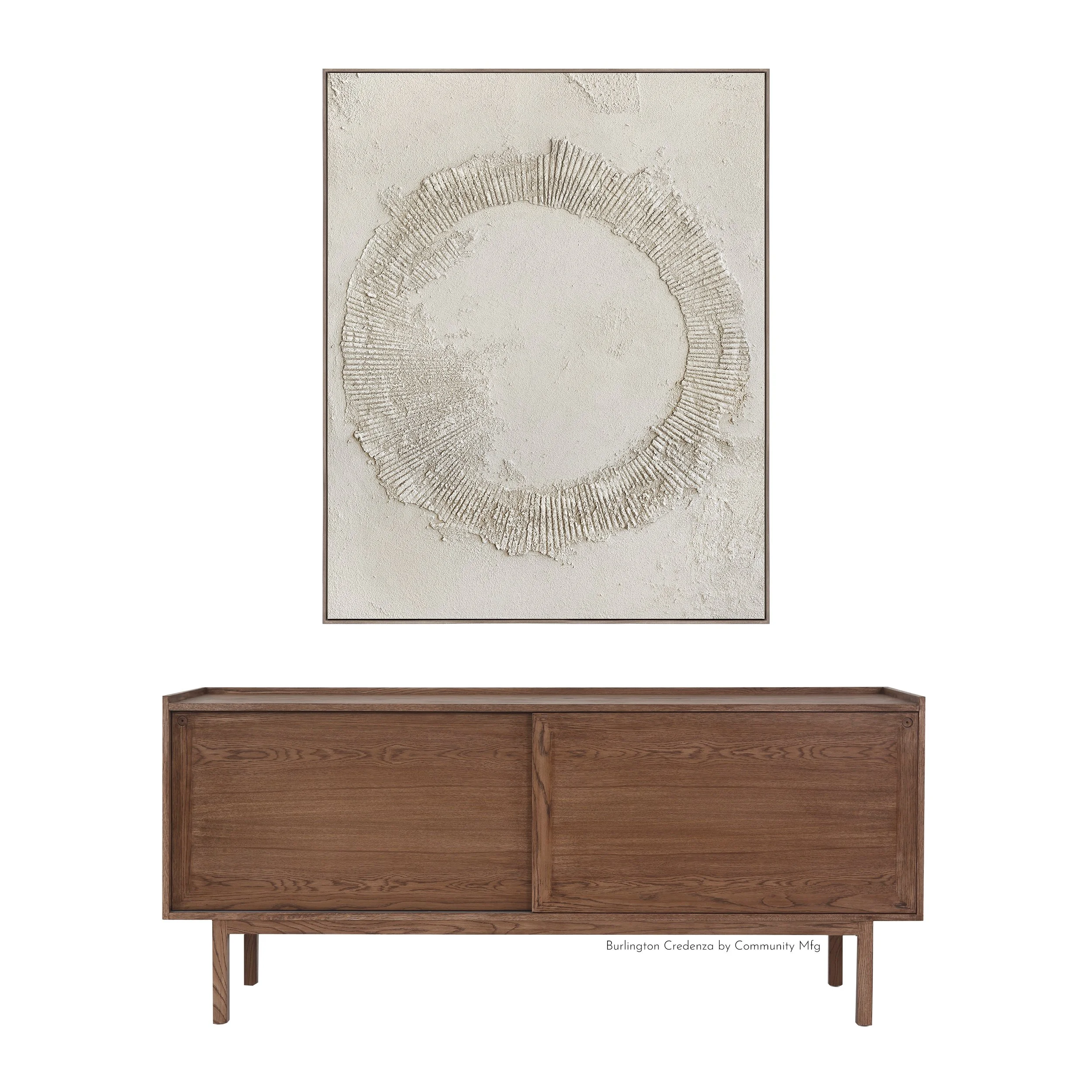 Deconstructed Circle — VISUAL CONTRAST | ART + DESIGN STUDIO