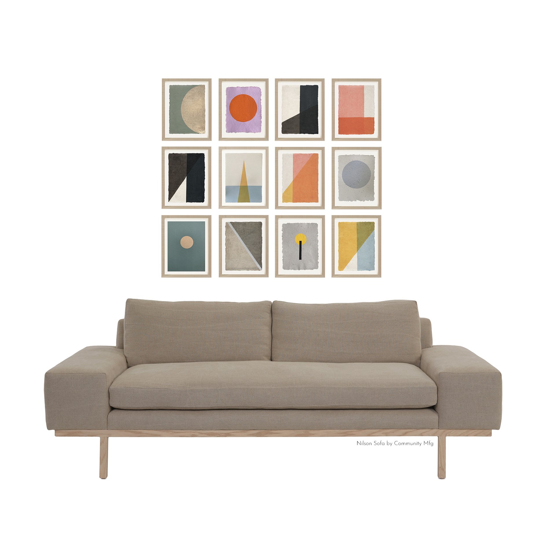 Mini Screen Print XVIII — VISUAL CONTRAST | ART + DESIGN STUDIO