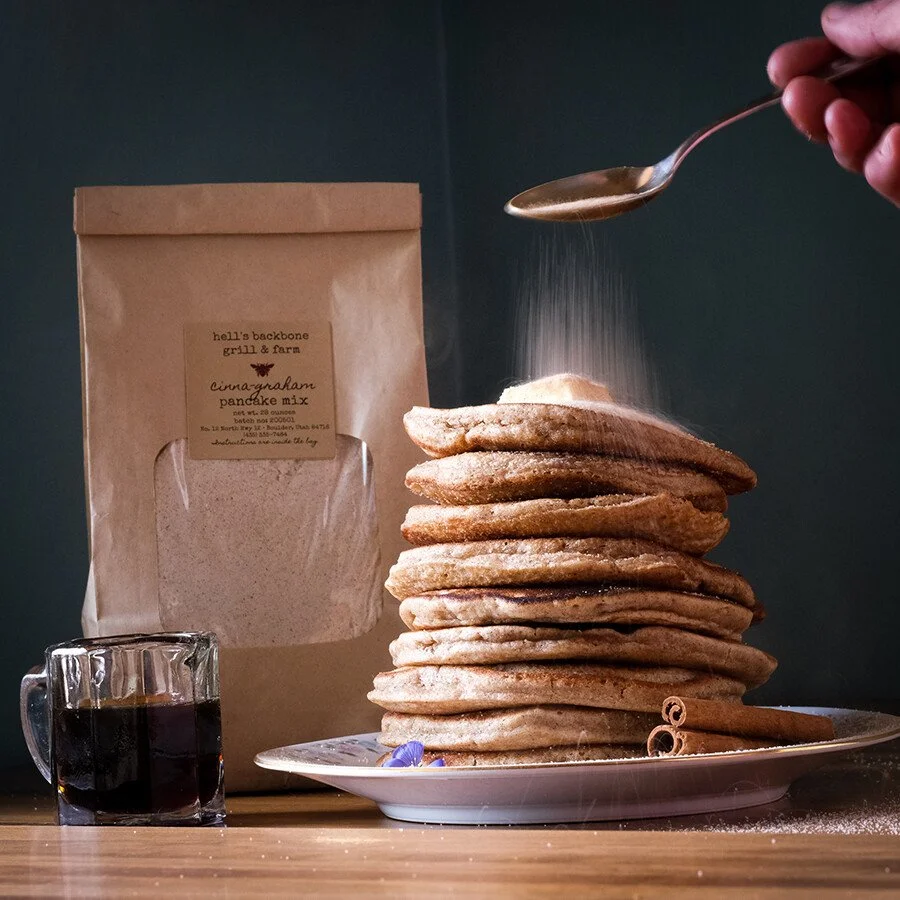 Blue Corn Pancake Mix — Hell's Backbone Grill & Farm