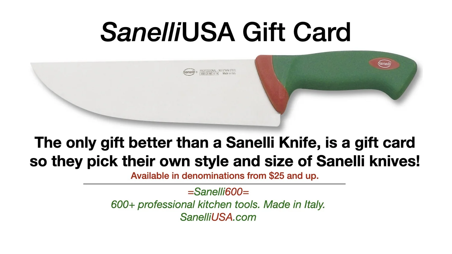 SanelliUSA: Official Site of Sanelli Knives