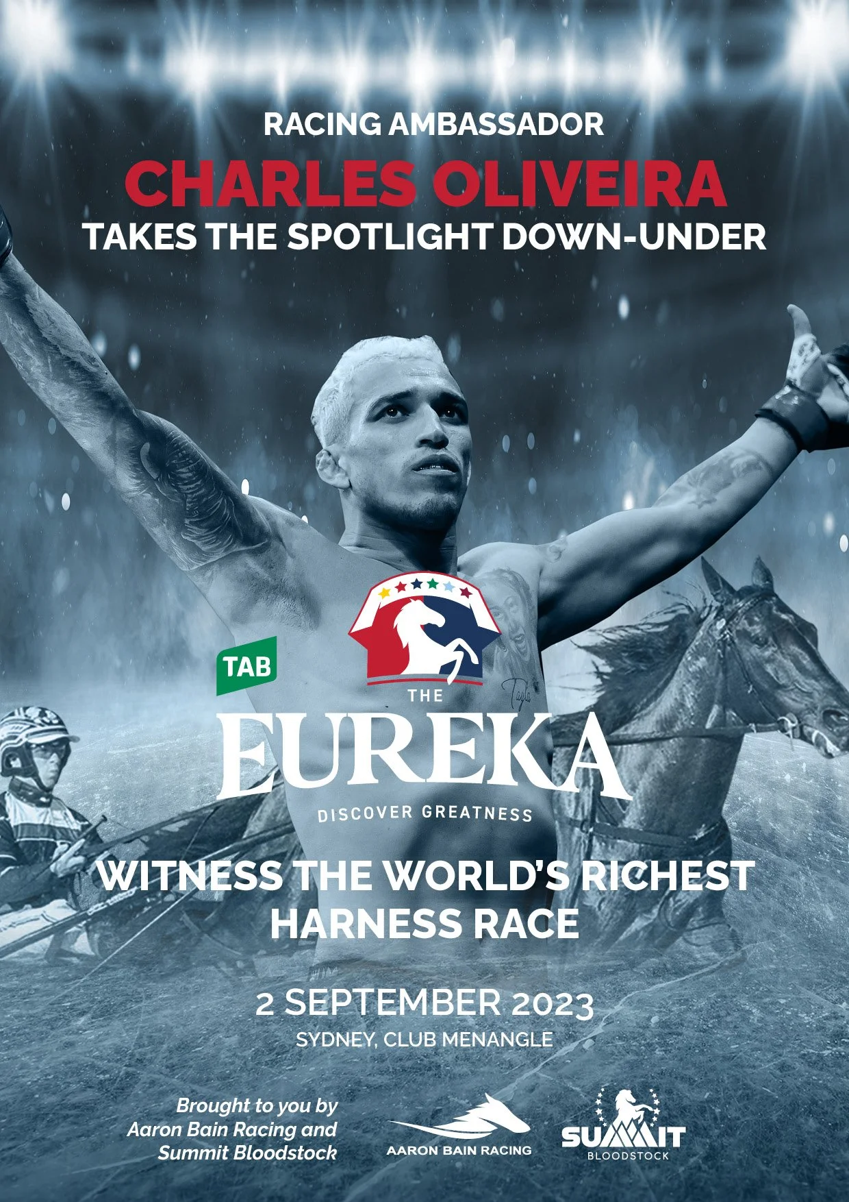 THE TAB EUREKA, World Champion UFC fighter and Harness Racing ...