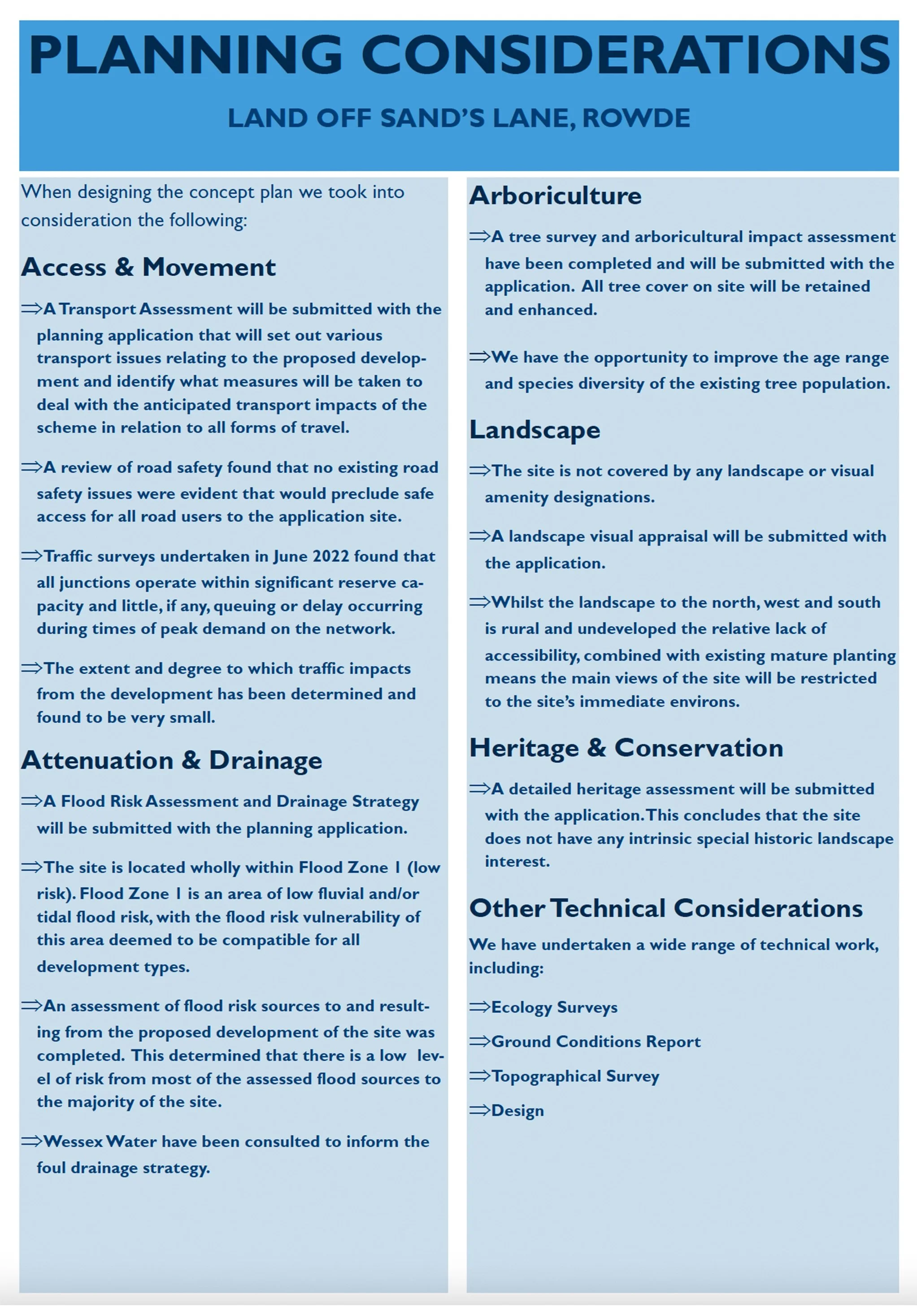 Planning Applications — Rowde Village