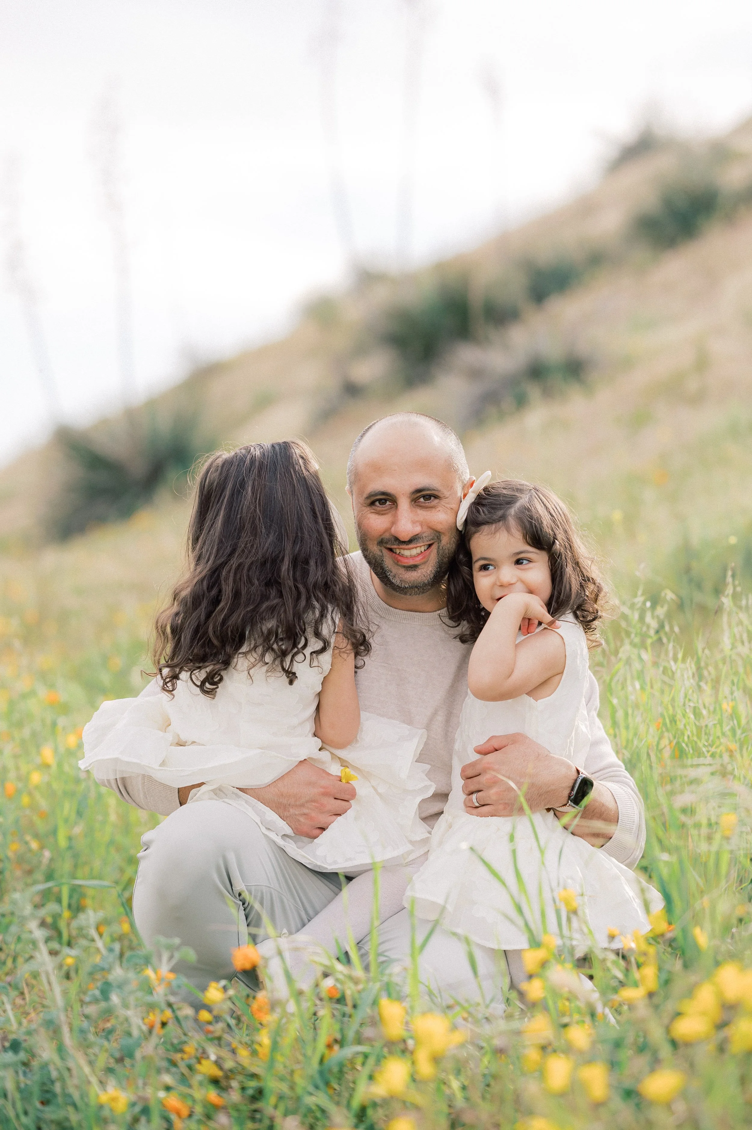 A Family Wildflower Session | Westlake Village, CA — Megan W Photography