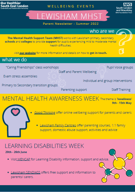 Mental Health Support Team — Horniman Primary School