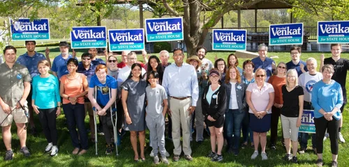 About — Arvind Venkat for State House