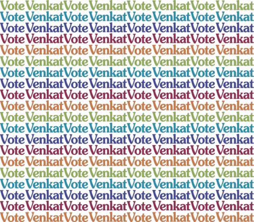 About — Arvind Venkat for State House