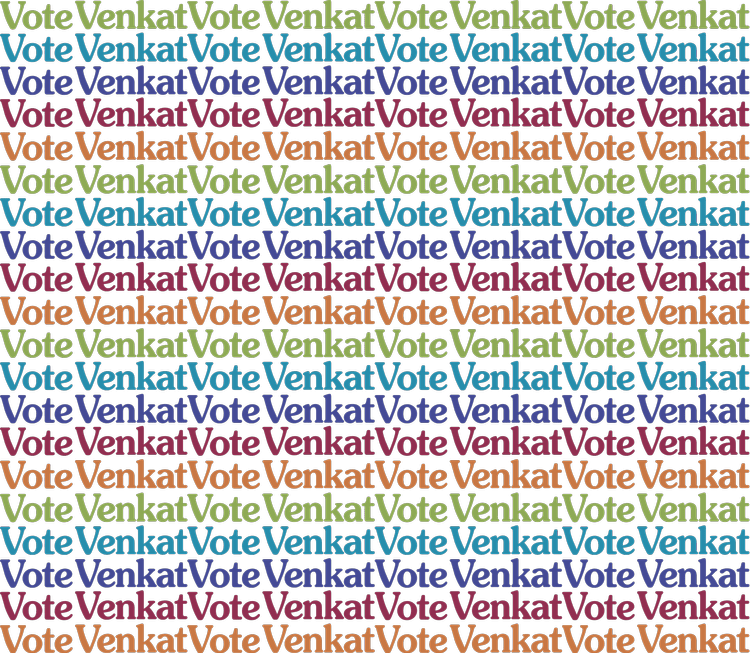 About — Arvind Venkat for State House