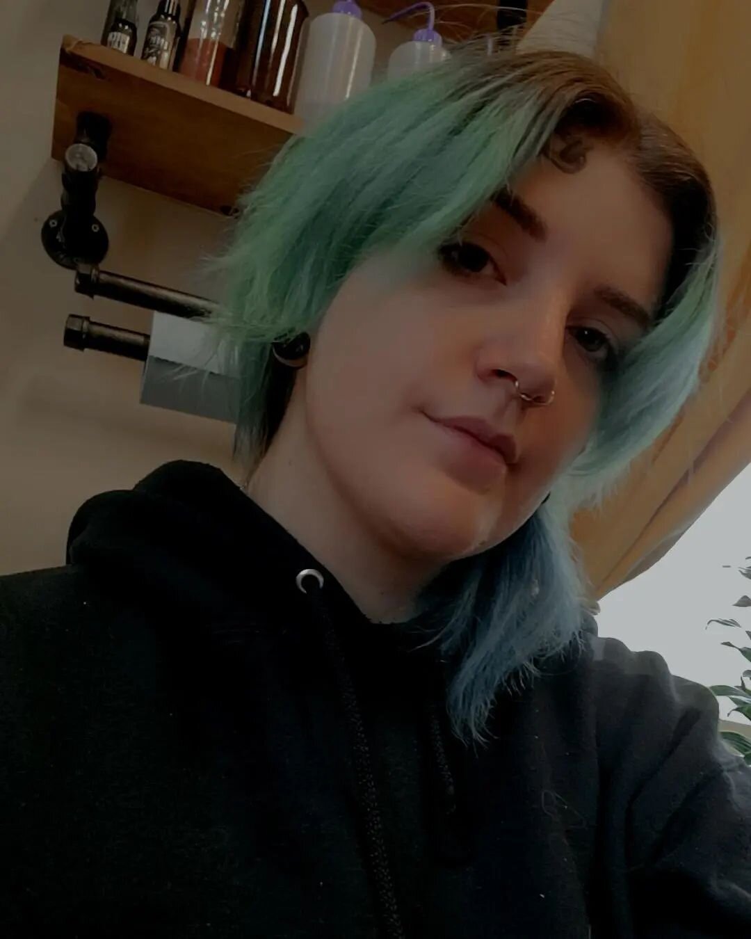 Gray Wash Tash Tattoo