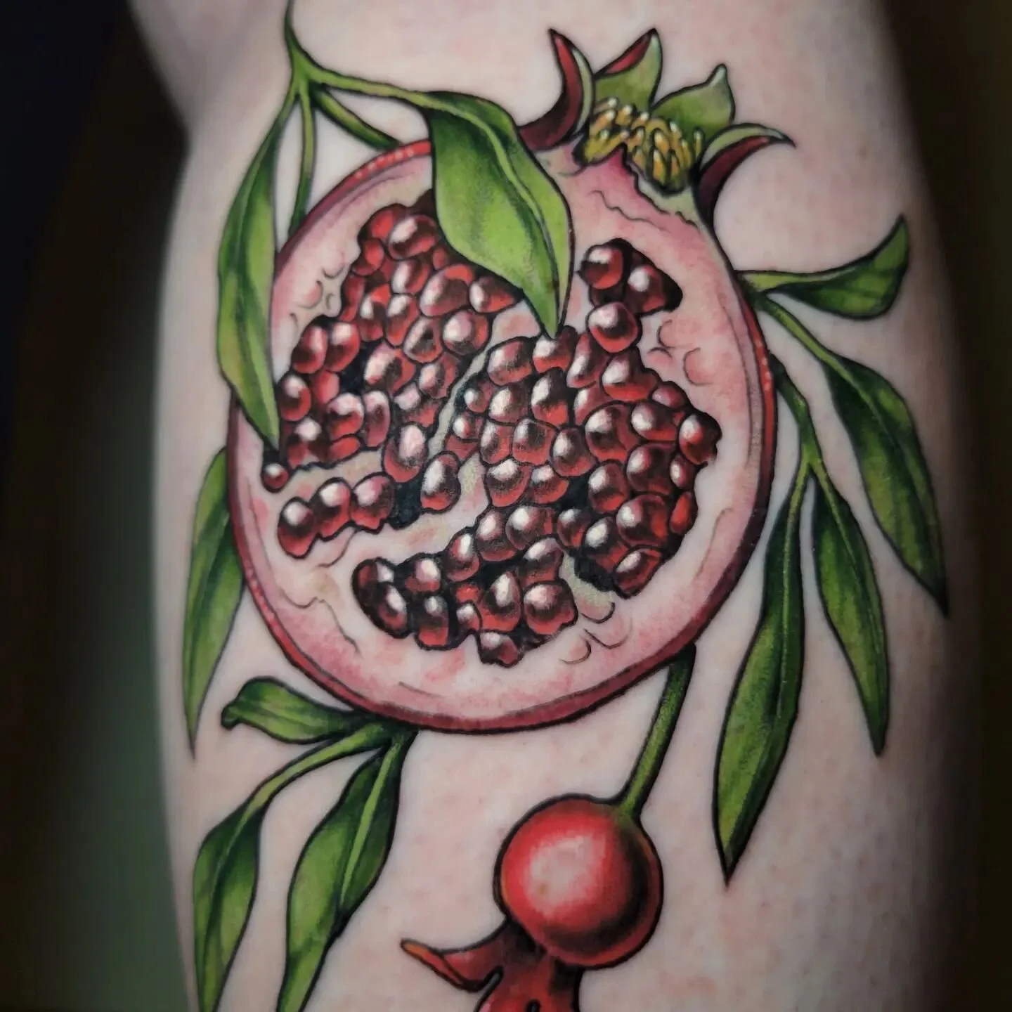 Gray Wash Tash Tattoo