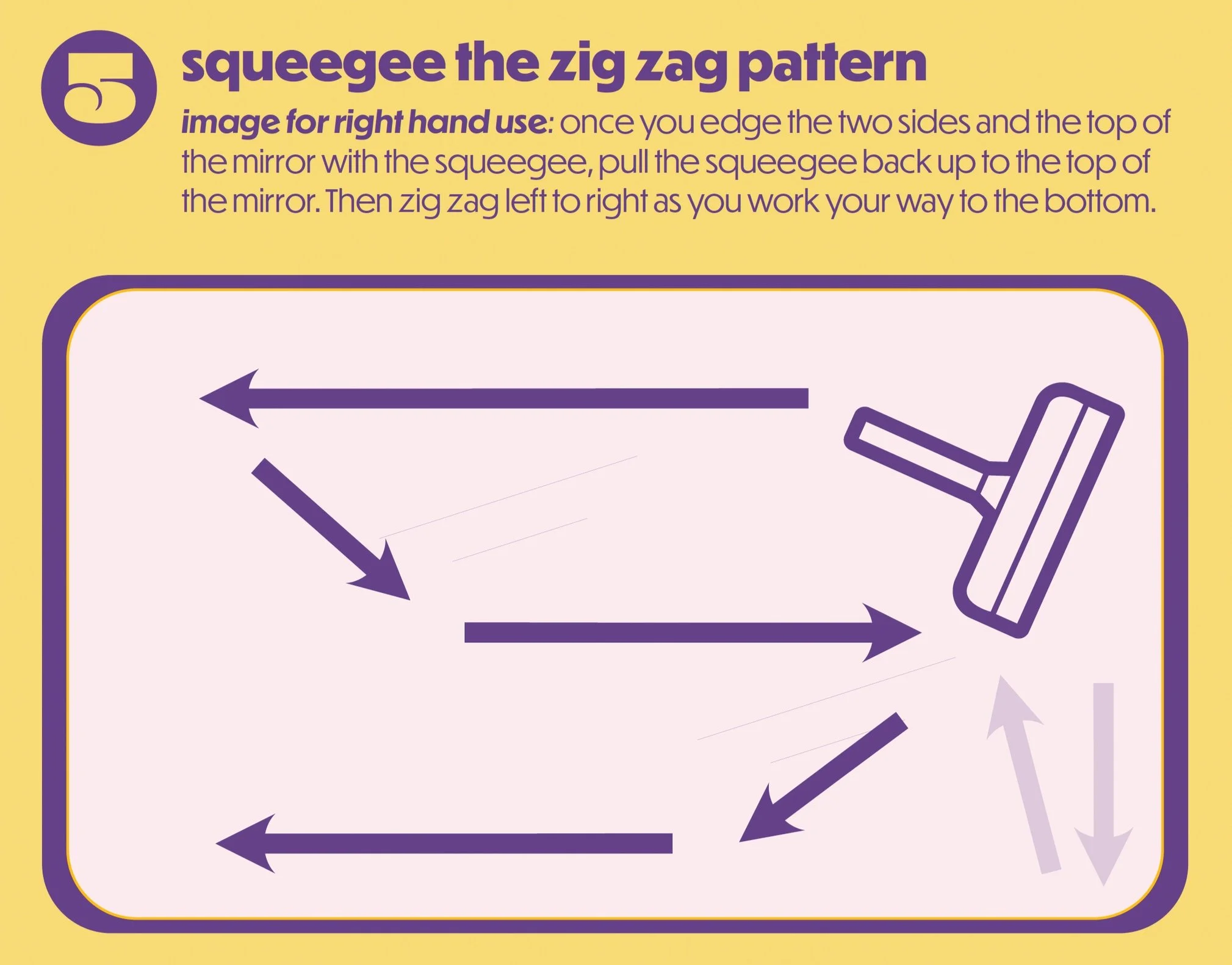 How to Use a Squeegee to Clean Large Glass Surfaces — The Tidy People