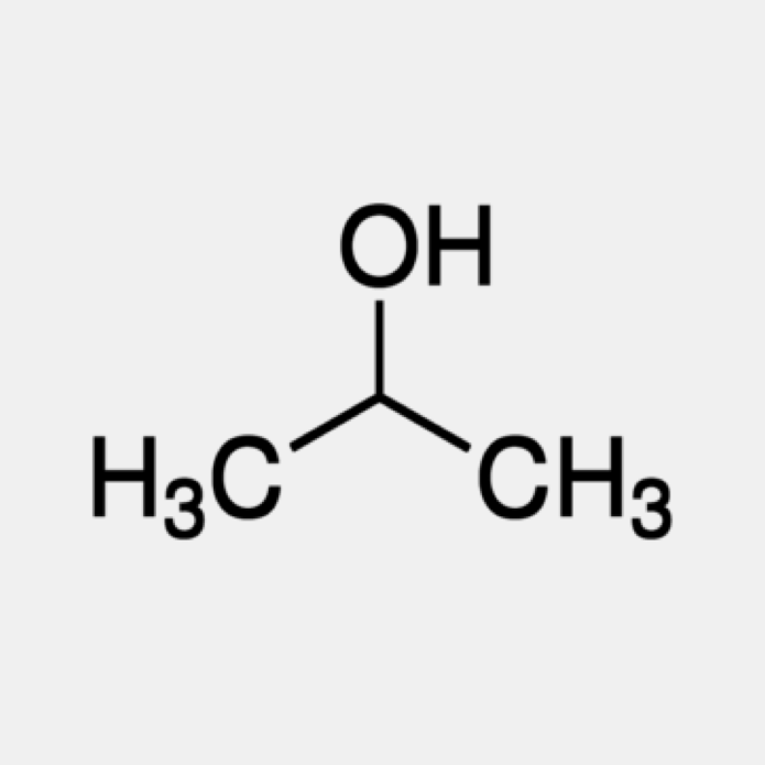 Isopropanol Structure