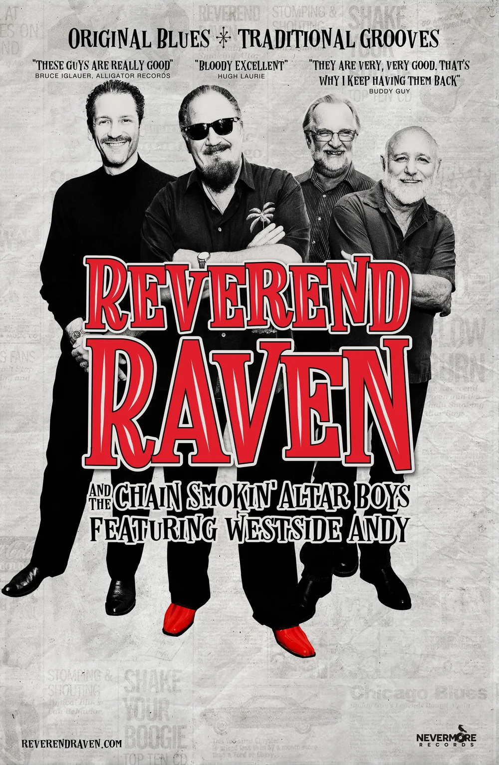 Reverend Raven & Chain Smokin' Altar Boys featuring Westside Harmonica ...
