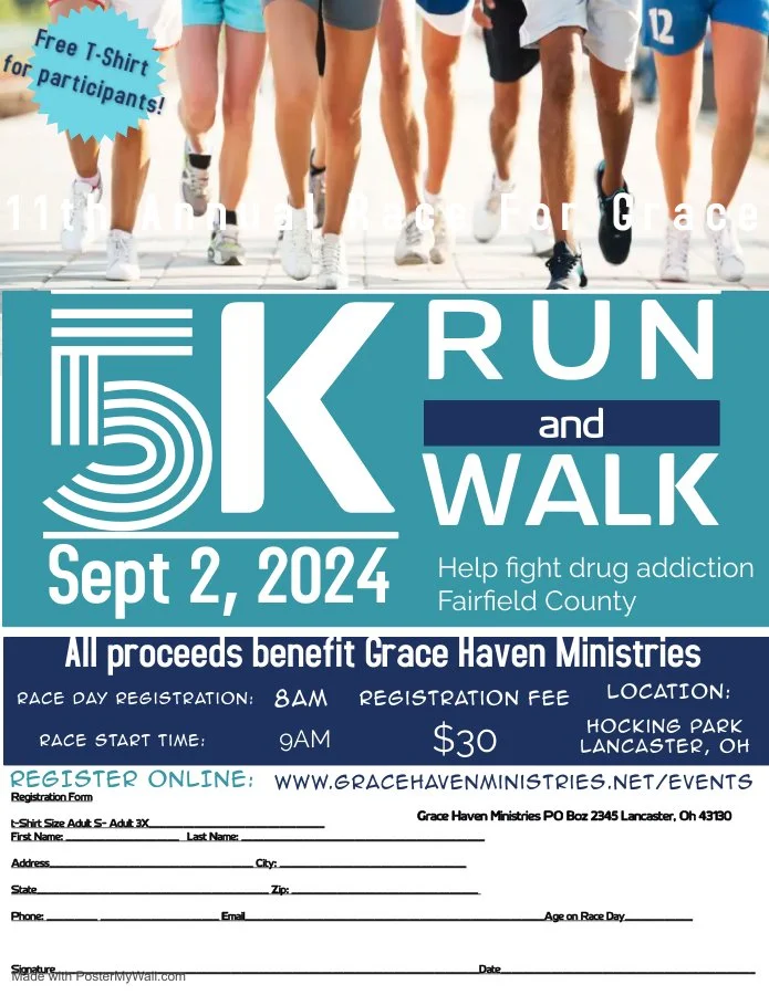 Walk, Run, 5K Race 4 Grace 2024 — Grace Haven Ministries Fairfield County