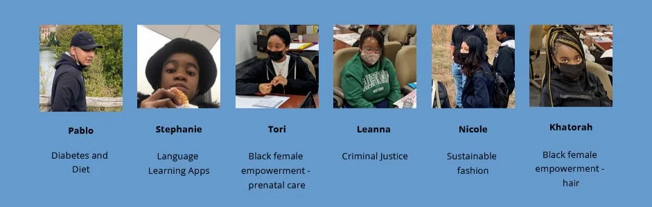 Projects from our Design Internship — A School Without Walls