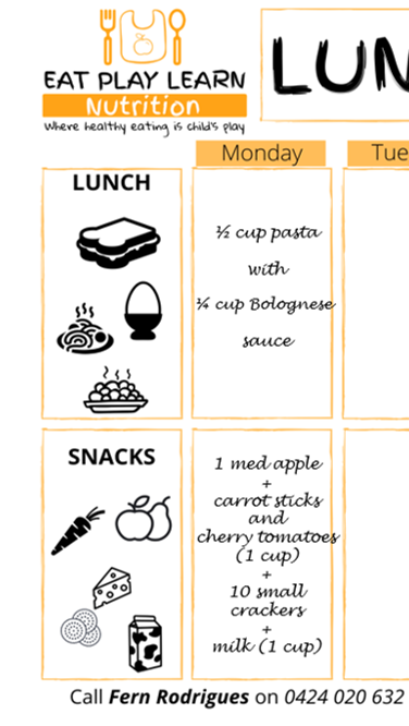 Daycare Lunchbox: A Basic Guide — Eat Play Learn Nutrition