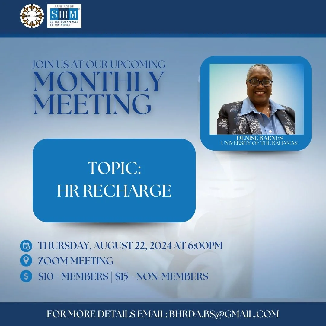 Services 3 — The Bahamas Society for Human Resource Management