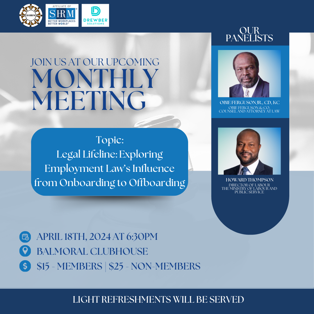 Services 3 — The Bahamas Society for Human Resource Management