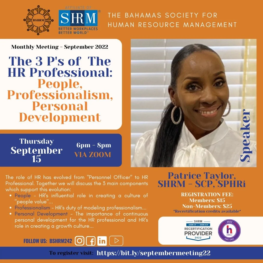 Services 3 — The Bahamas Society for Human Resource Management