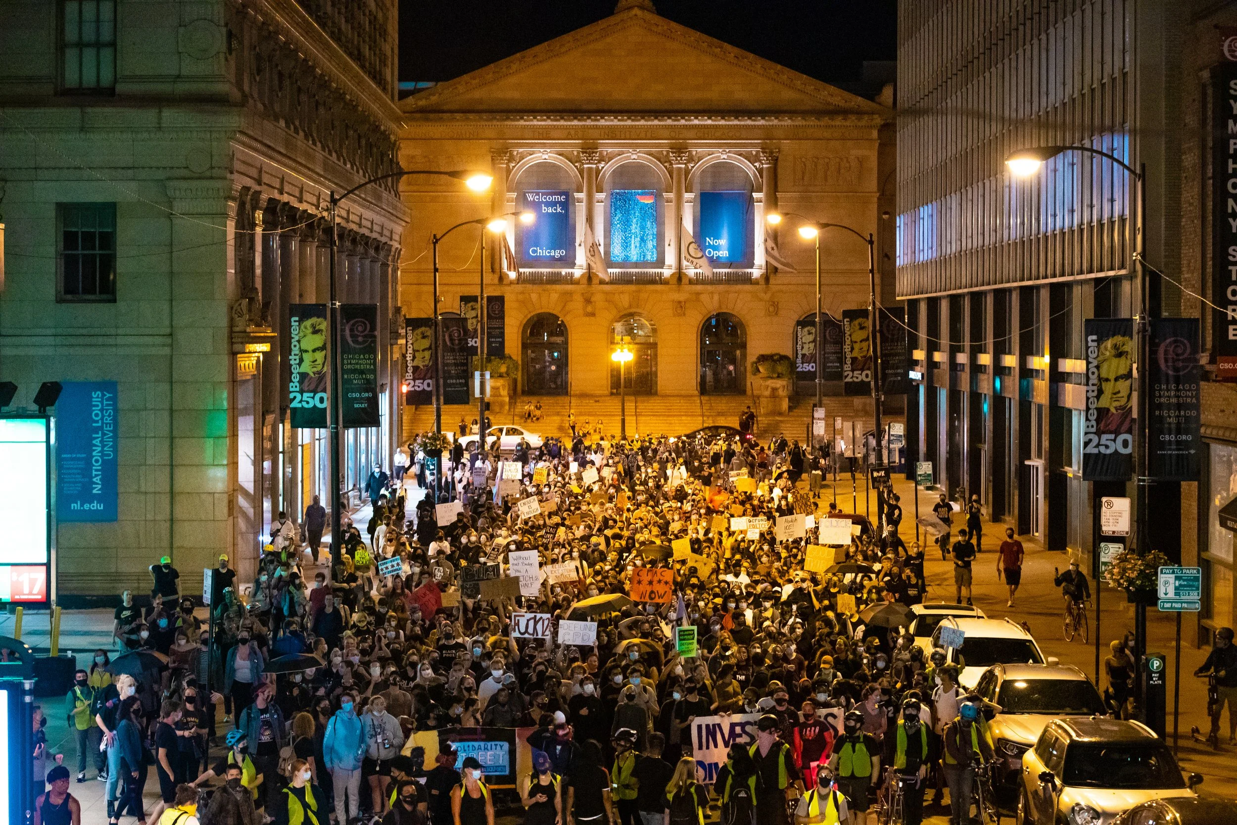 Chicago Protests — Vashon Jordan Jr.