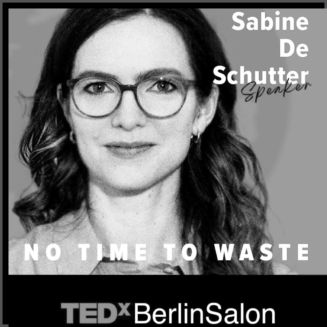 TEDx Berlin Salon - No time to waste — Studio De Schutter
