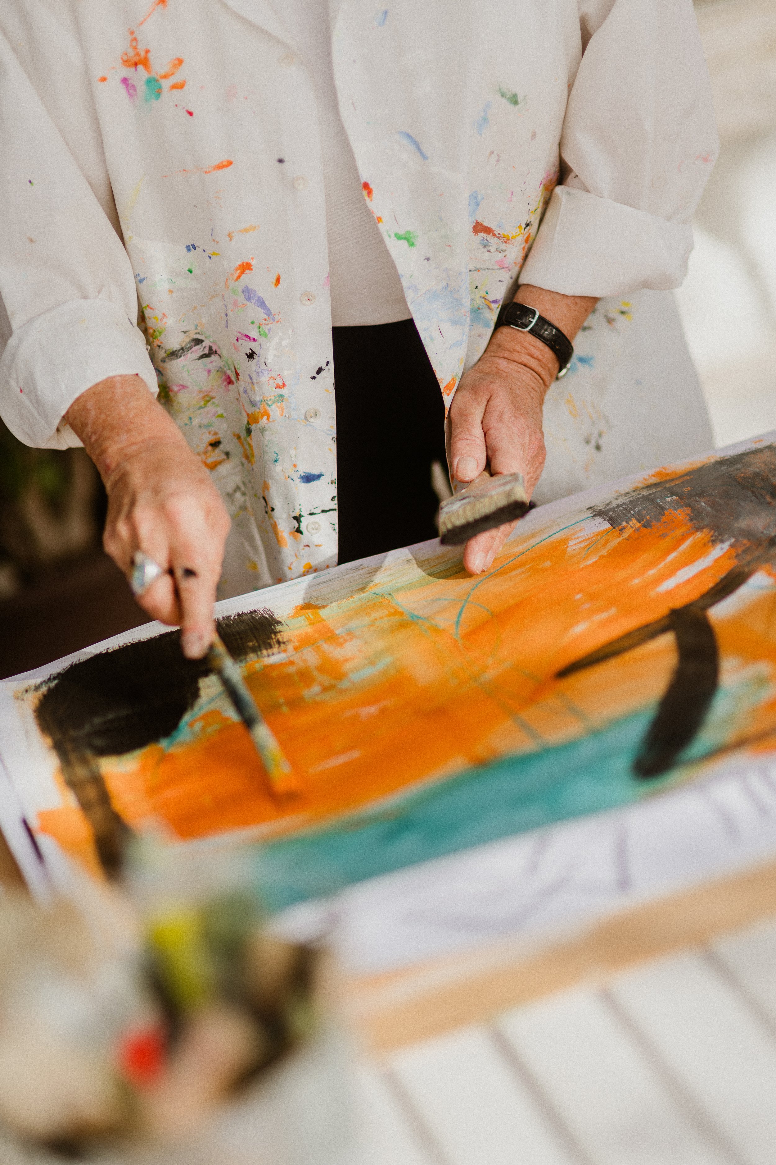 Joy Fahey Abstract Artist and Teacher — Abstract Art and Online ...