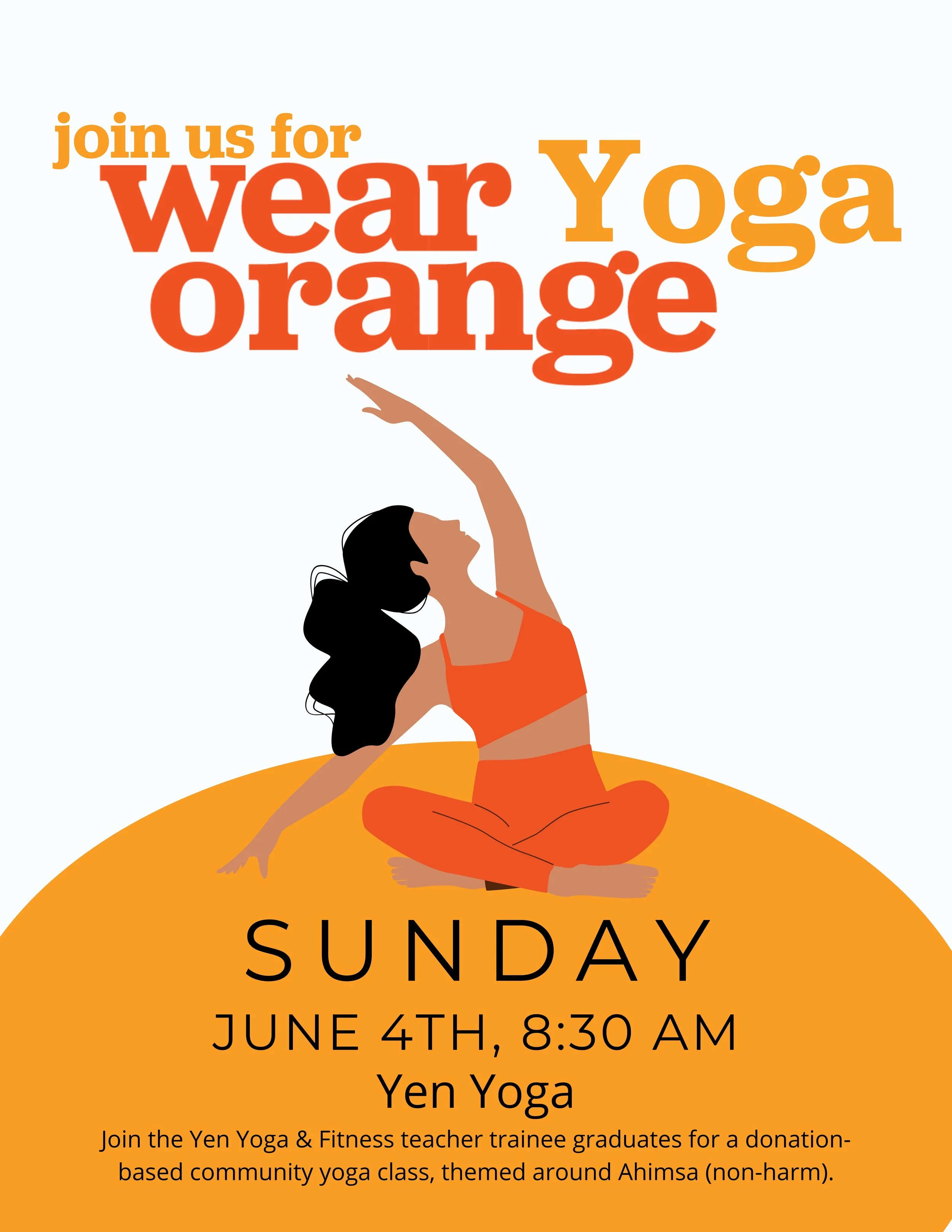 Inspired Life Teacher Training Donation Classes- 2023 — Yen Yoga & Fitness