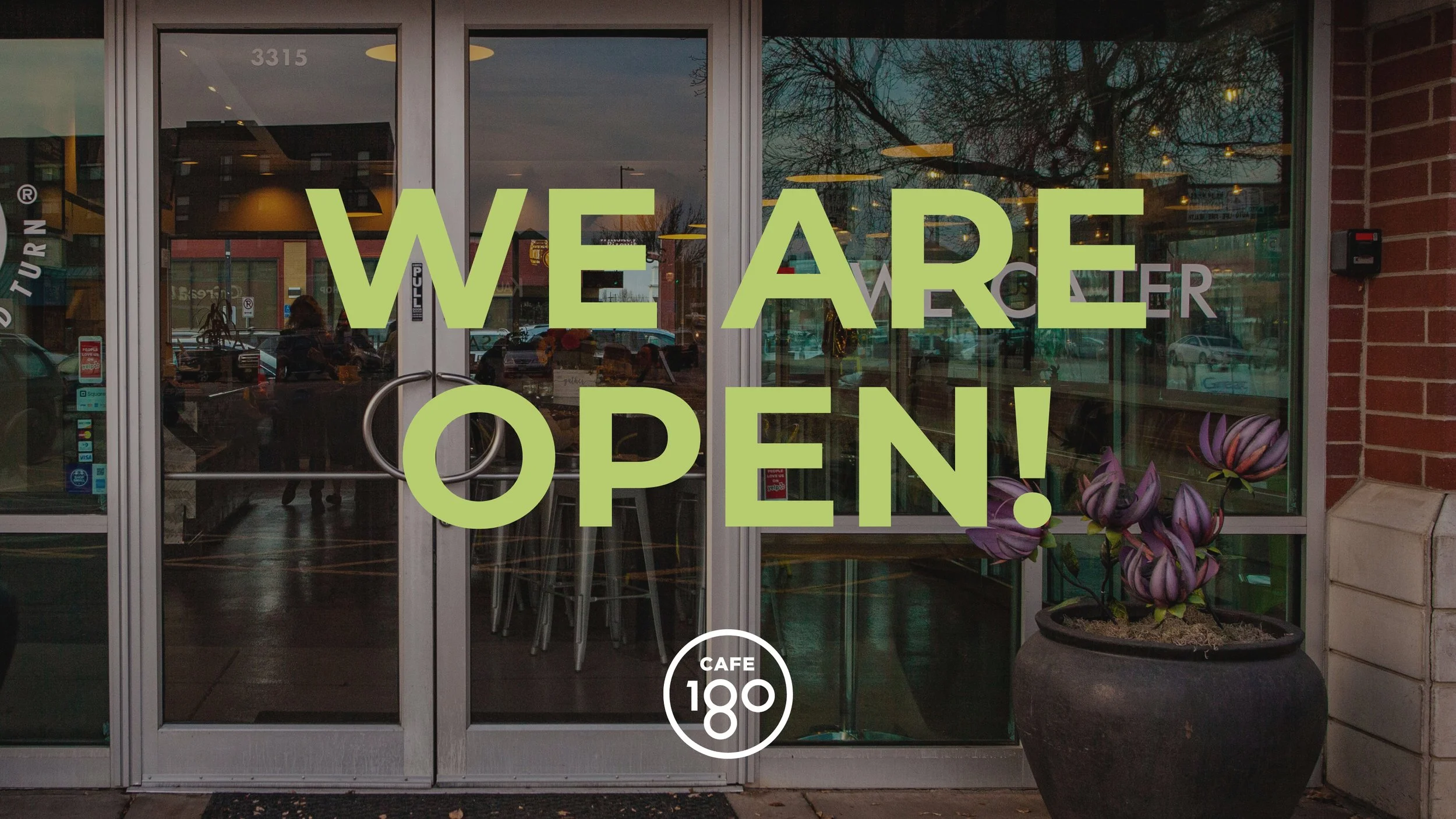 CAFE 180 Remains Open — CAFE 180