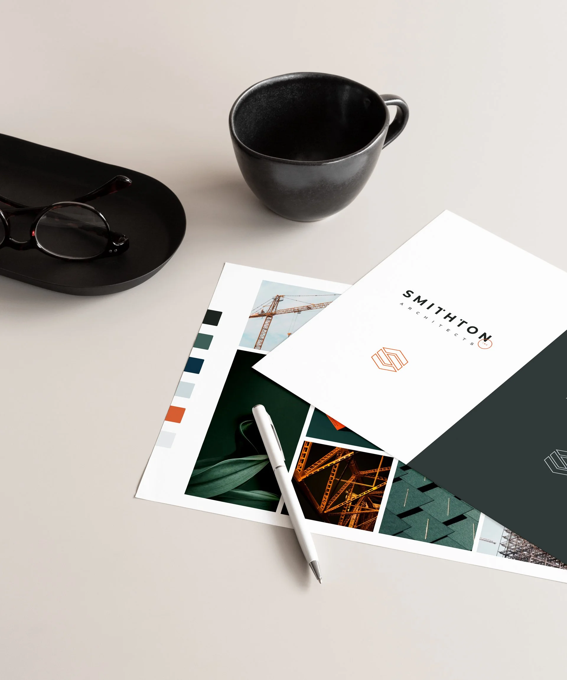 Simple iconic branding for architect — Outlaw Creative