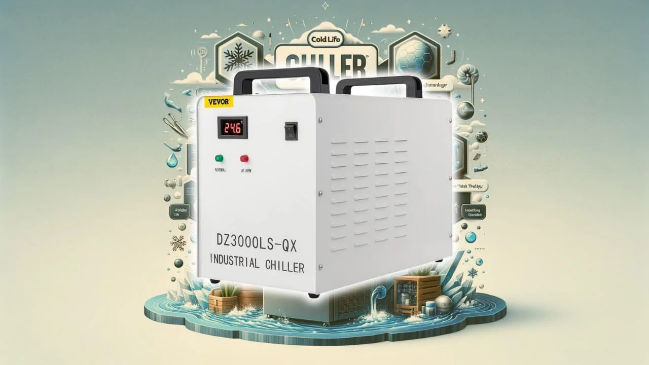 VEVOR Water Chiller CW-3000 Industrial Chiller Review — Unstoppabl