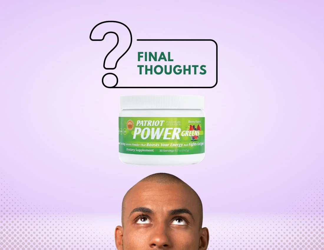 Patriot Power Greens Review — Unstoppabl
