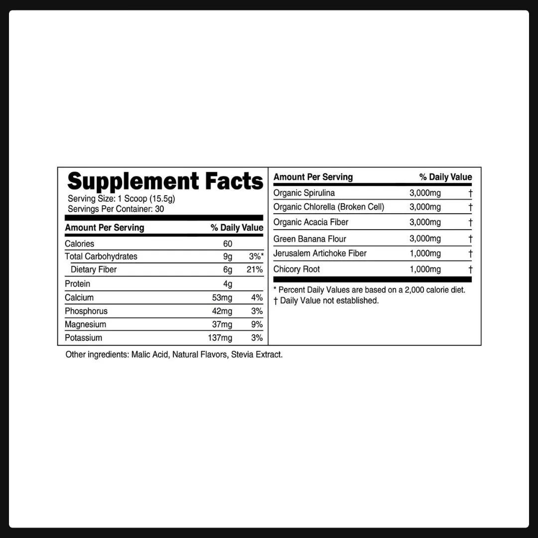 Transparent Labs Prebiotic Greens Review — Unstoppabl