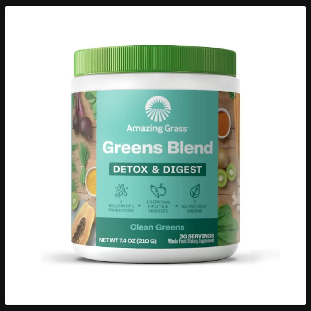 Amazing Grass Greens Blend Detox and Digest Review — Unstoppabl