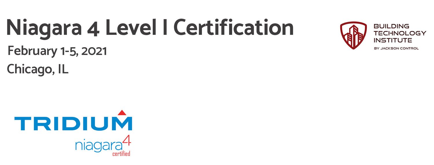 N4 Level I Certification Class: Chicago — Jackson Control