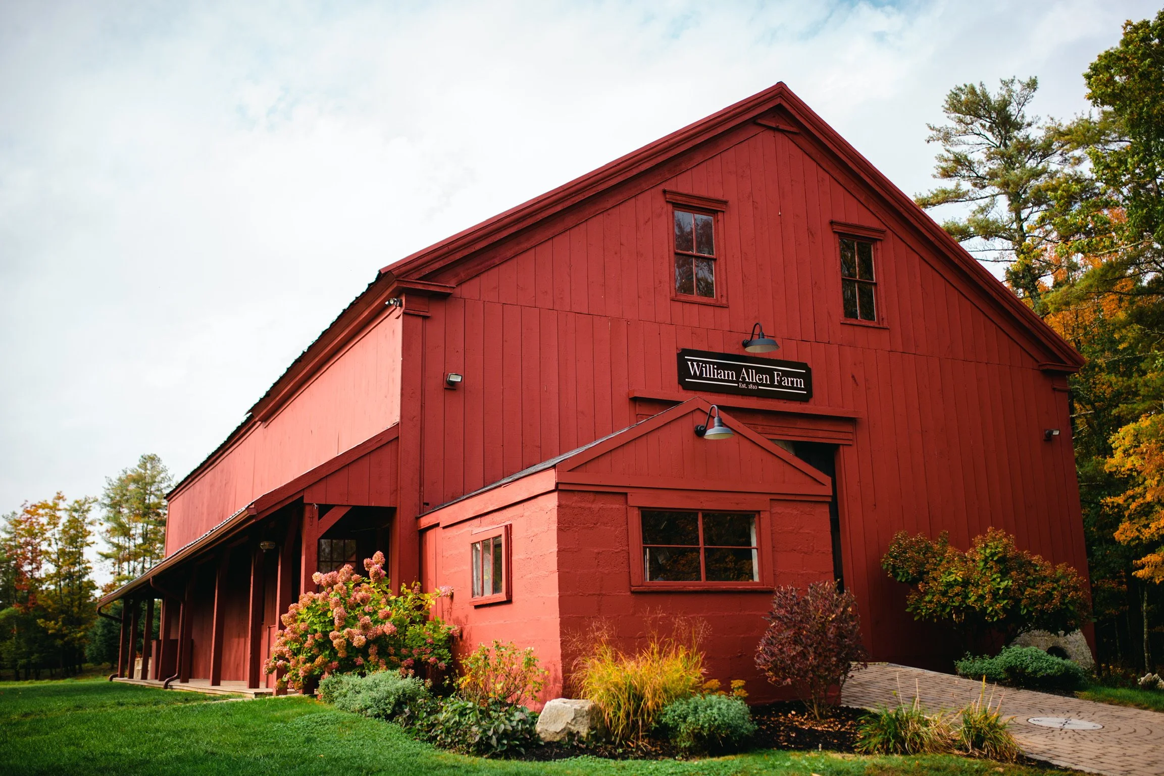 Southern Maine Barn Wedding Venue - William Allen Farm - William Allen Farm