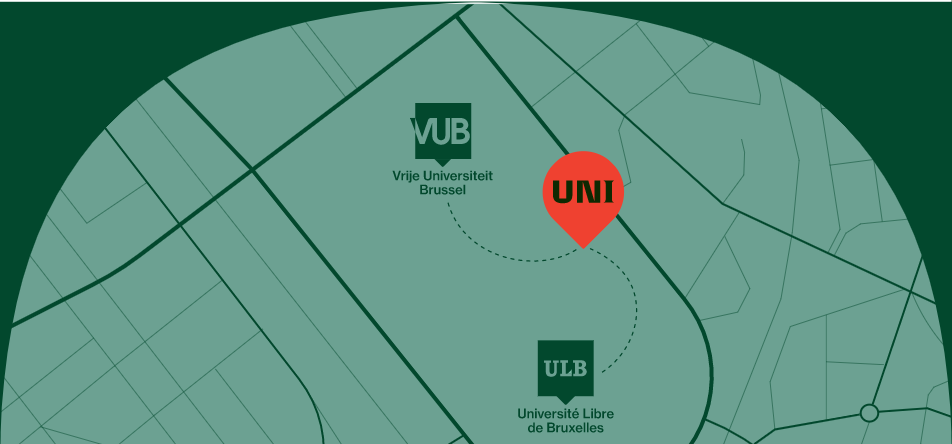 UNI - Studentenkoten op de campus van VUB en ULB