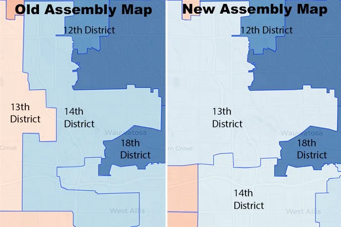 Tosa’s legislative districts to shift under Evers’ map — The Sconnist