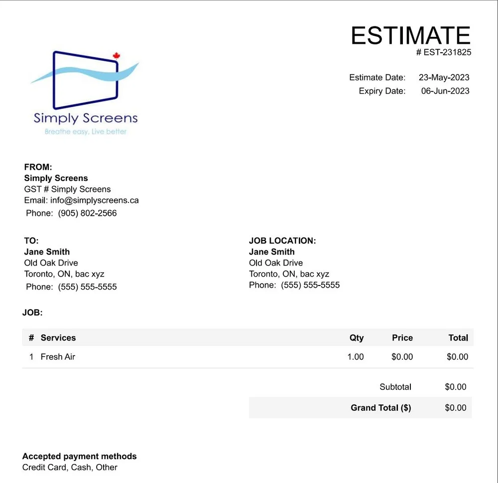Our Process — Simply Screens