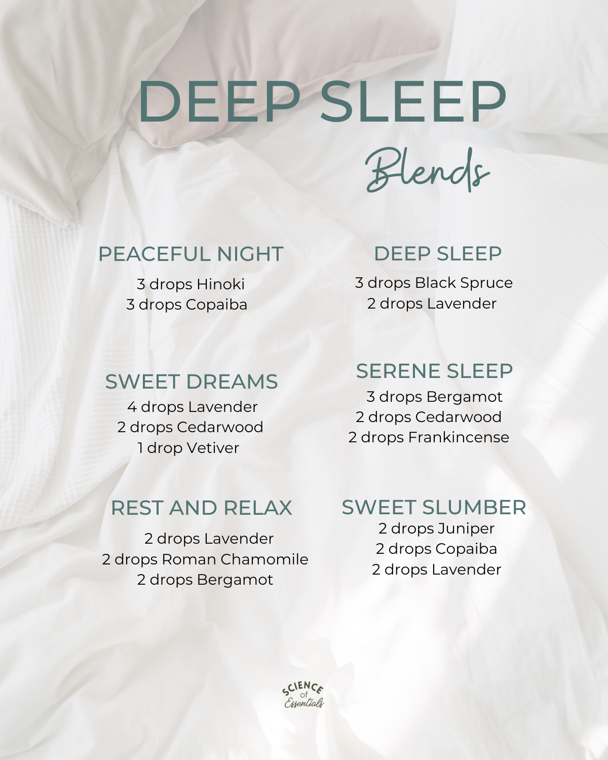 8 Best Essential Oils for a Good Night’s Sleep — Science of Essentials